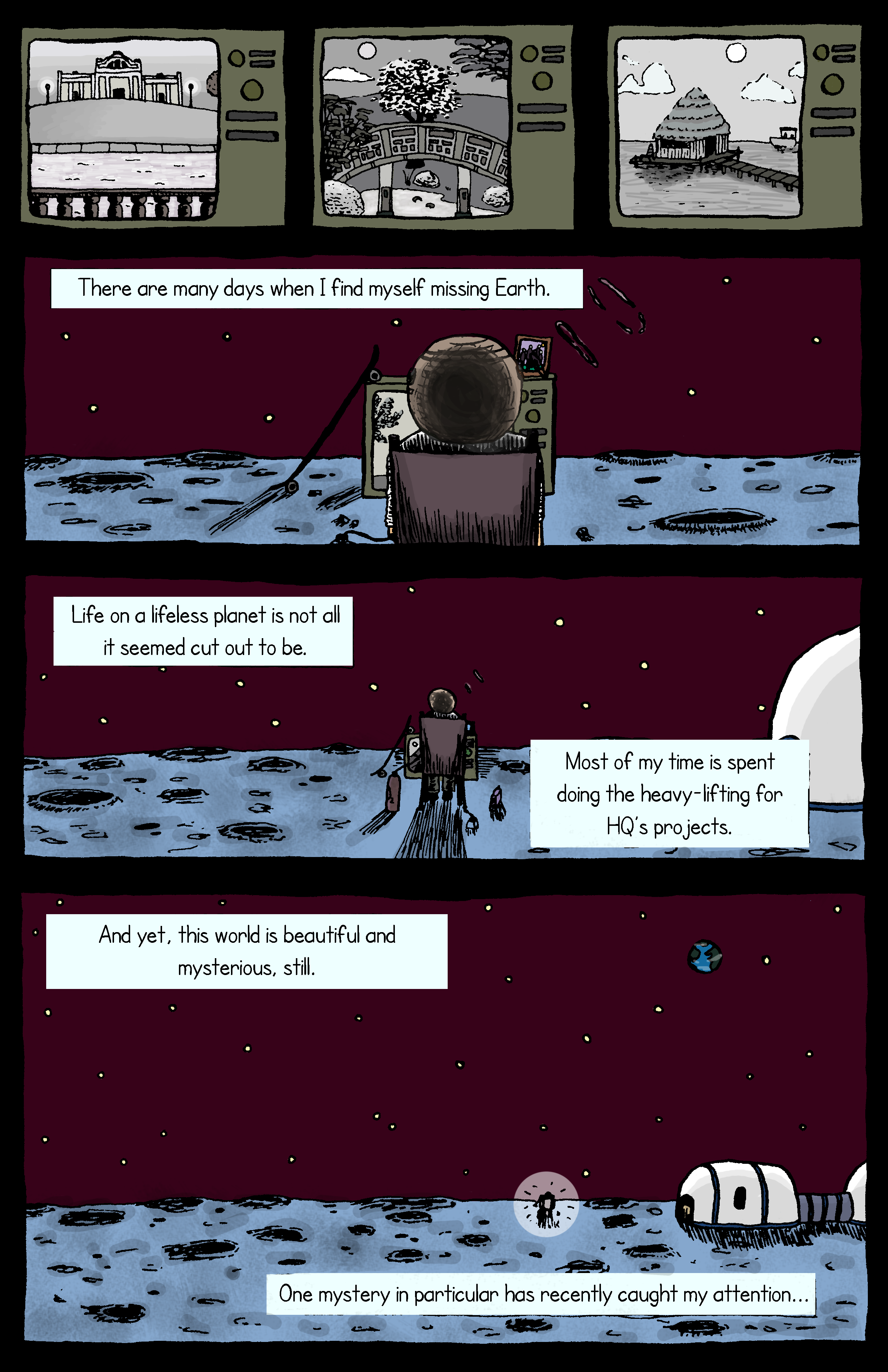 Moon Man | Caroline's Comics